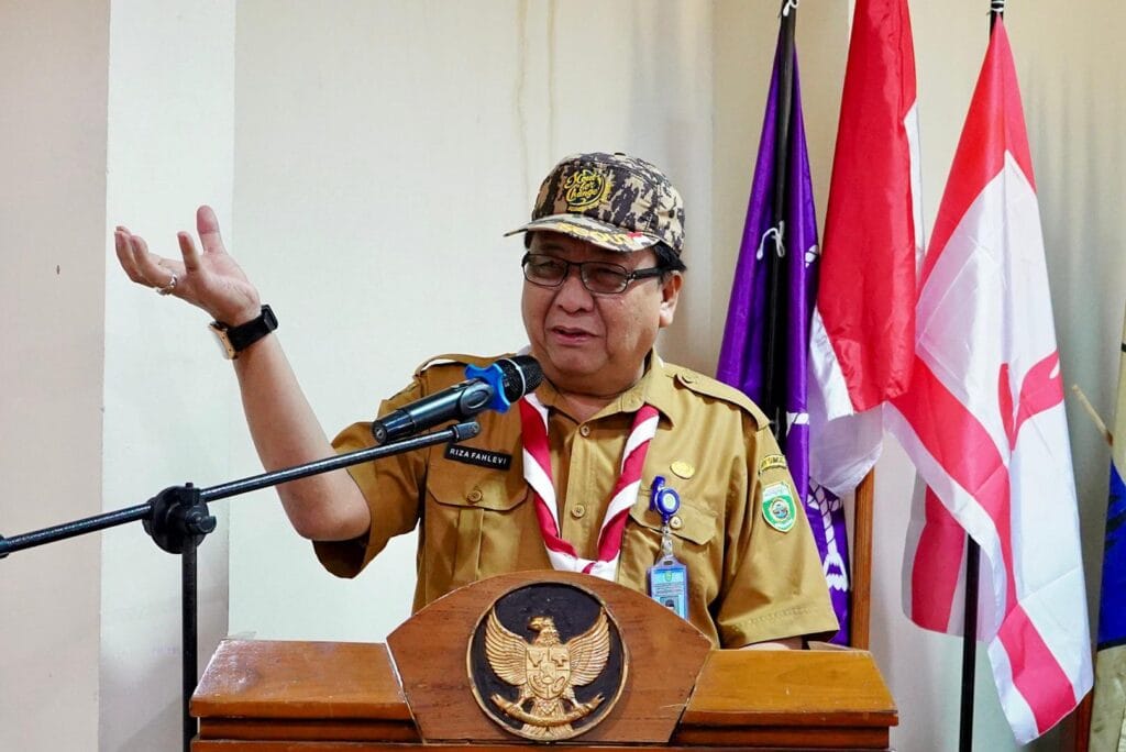 Ketua Kwarda Sumsel Resmi Lepas Kontingen ke PPBK Nasional 2025